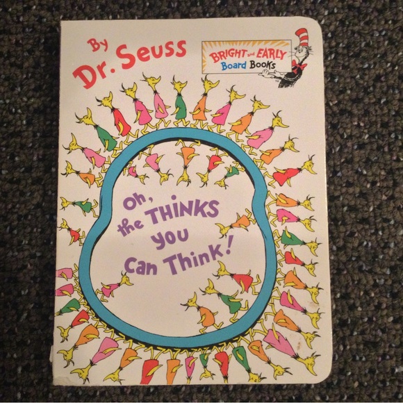 Dr. Seuss | Other | Bright And Early Board Books Oh The Thinks You Can ...